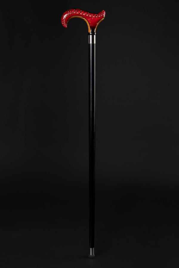 Red Walking Cane, Unique Walking Sticks, Standard Cane ...