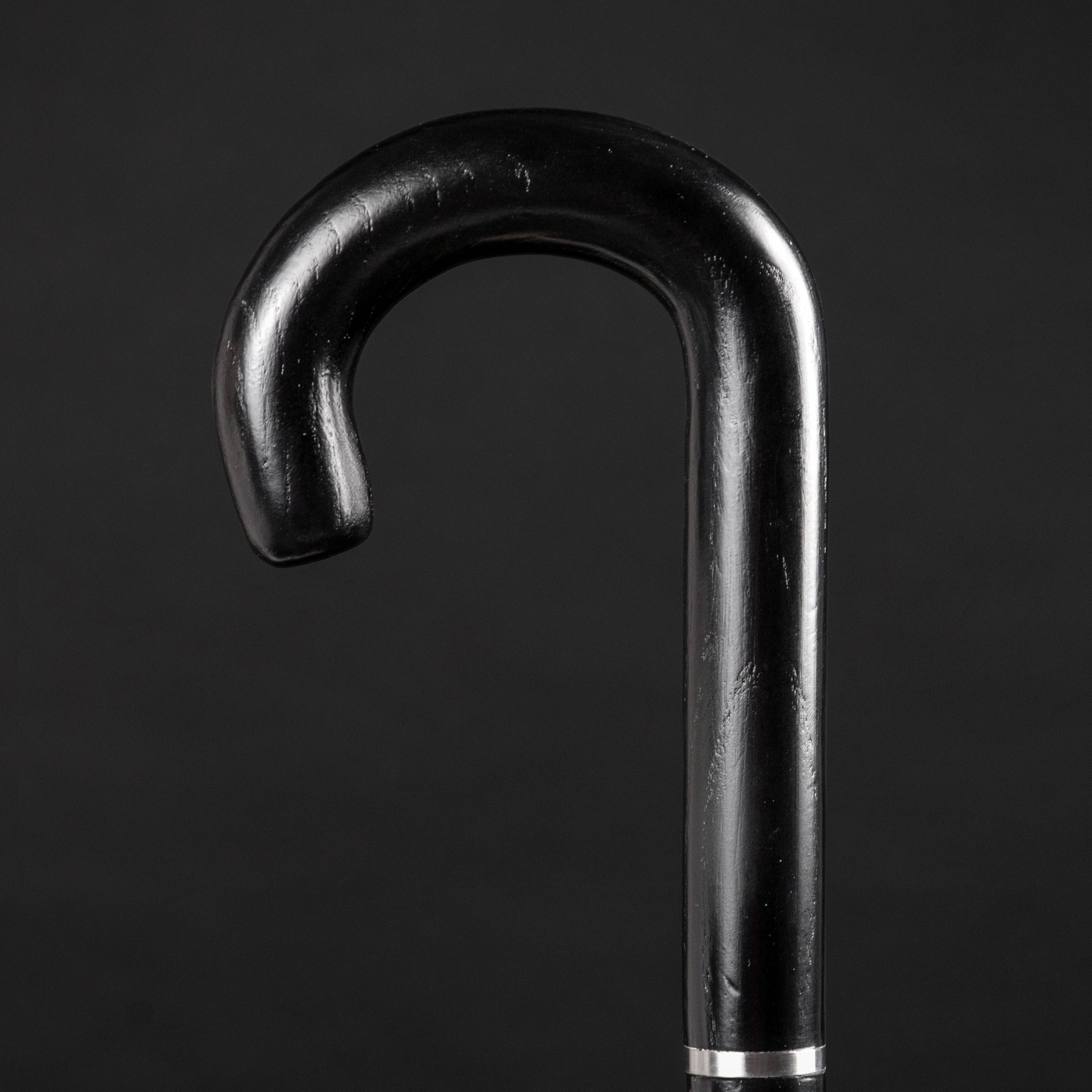 Tourist Style Walking Cane Classic Traditional - Crook Handle Walking