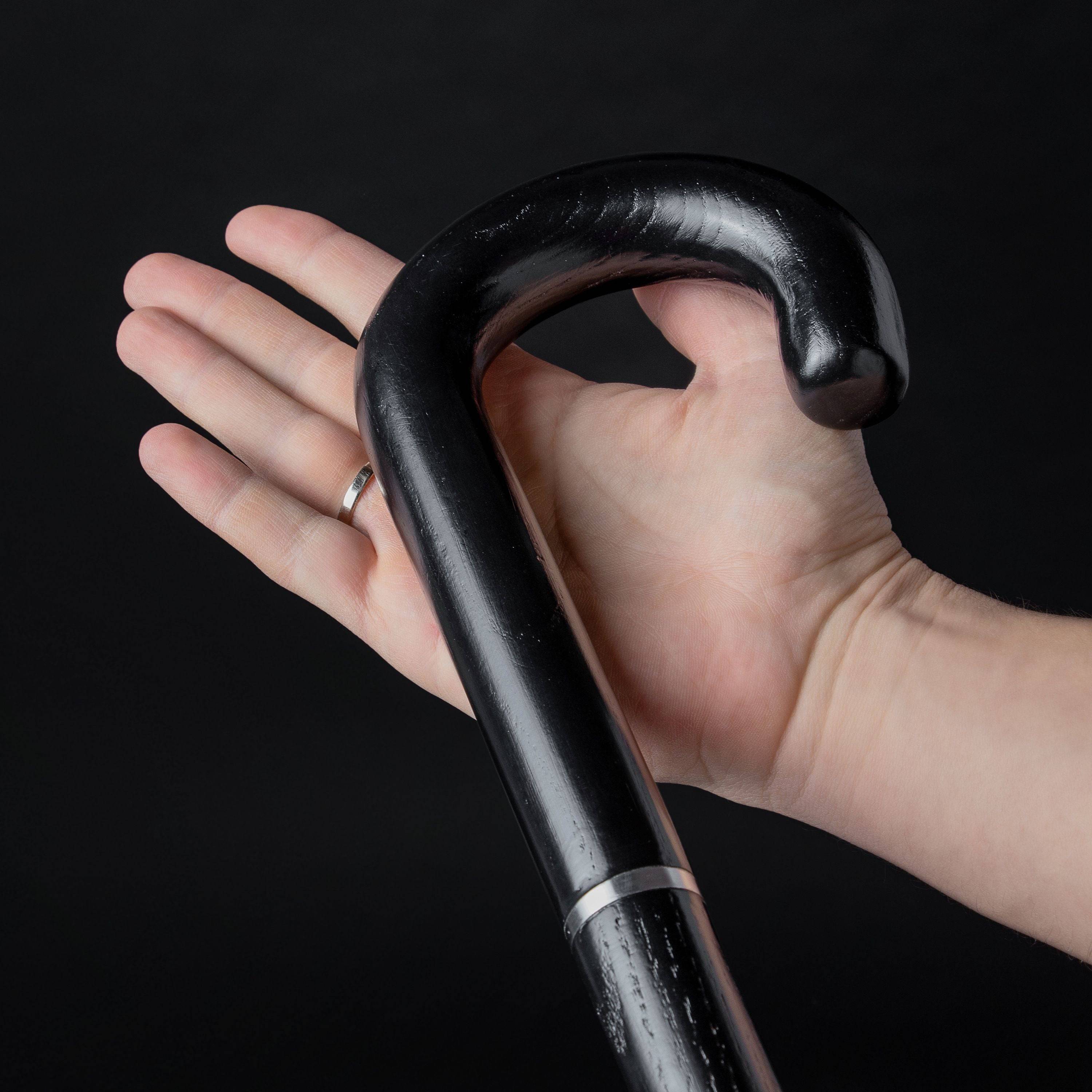 Tourist Style Walking Cane Classic Traditional - Crook Handle Walking ...