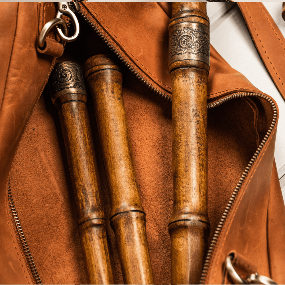 Travel Bag for Walking Stick Storage, Walking Cane Case Leather | ART ...