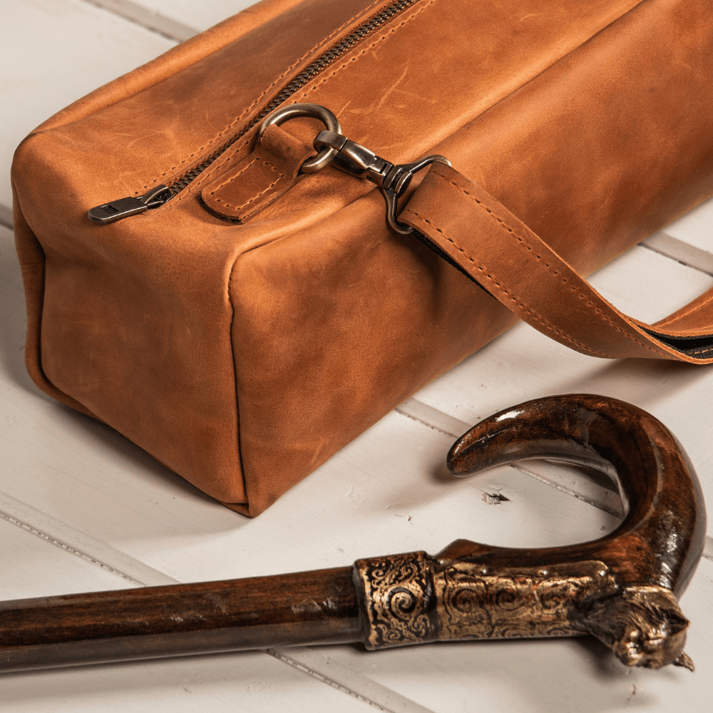 Travel Bag for Walking Stick Storage, Walking Cane Case Leather | ART ...