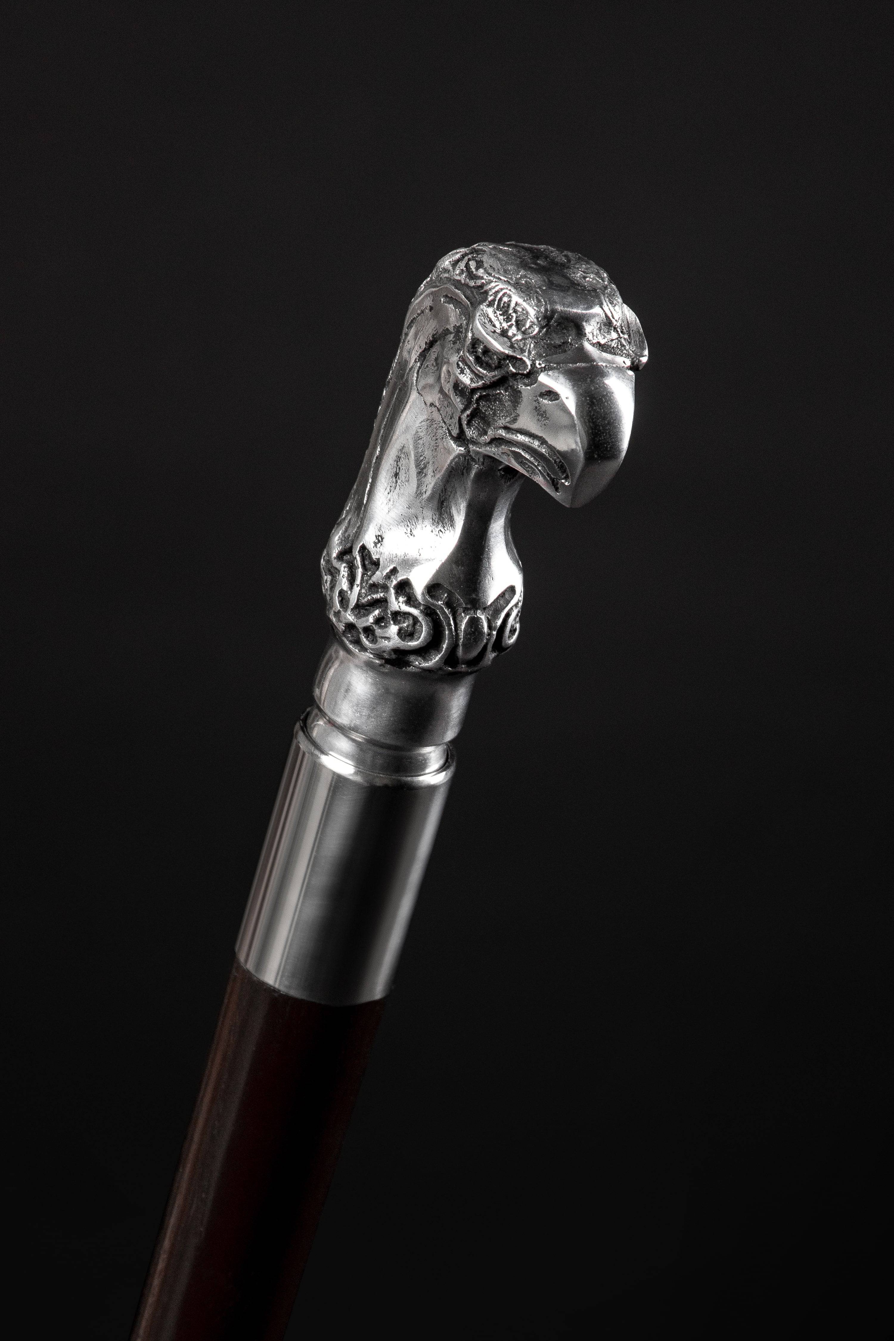 Victorian Walking Stick Eagle, Antique Silver Stick, Unique Sticks For ...