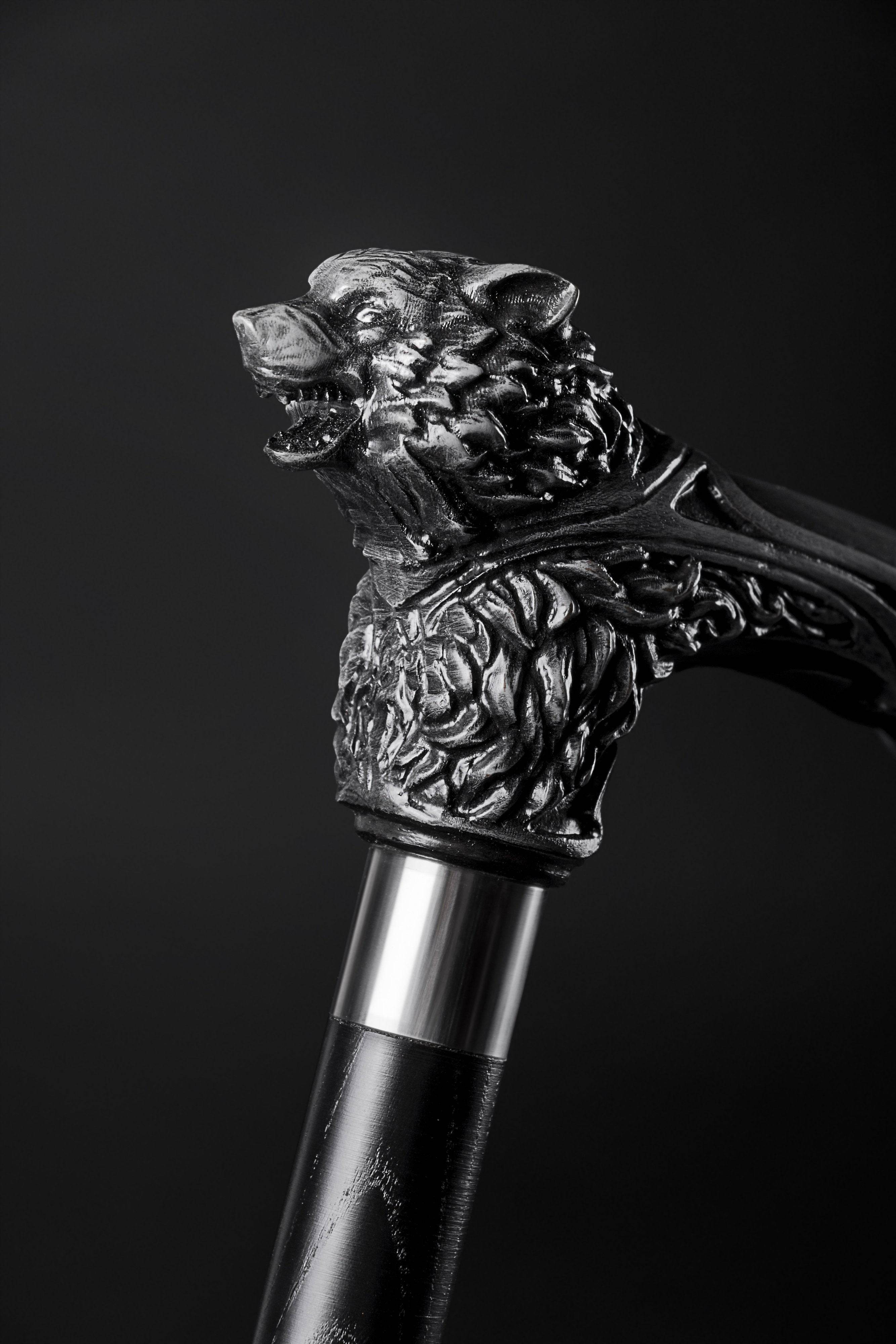 Wolfman cane - Wolf Head Cane - Canes and Walking Sticks for Men and ...