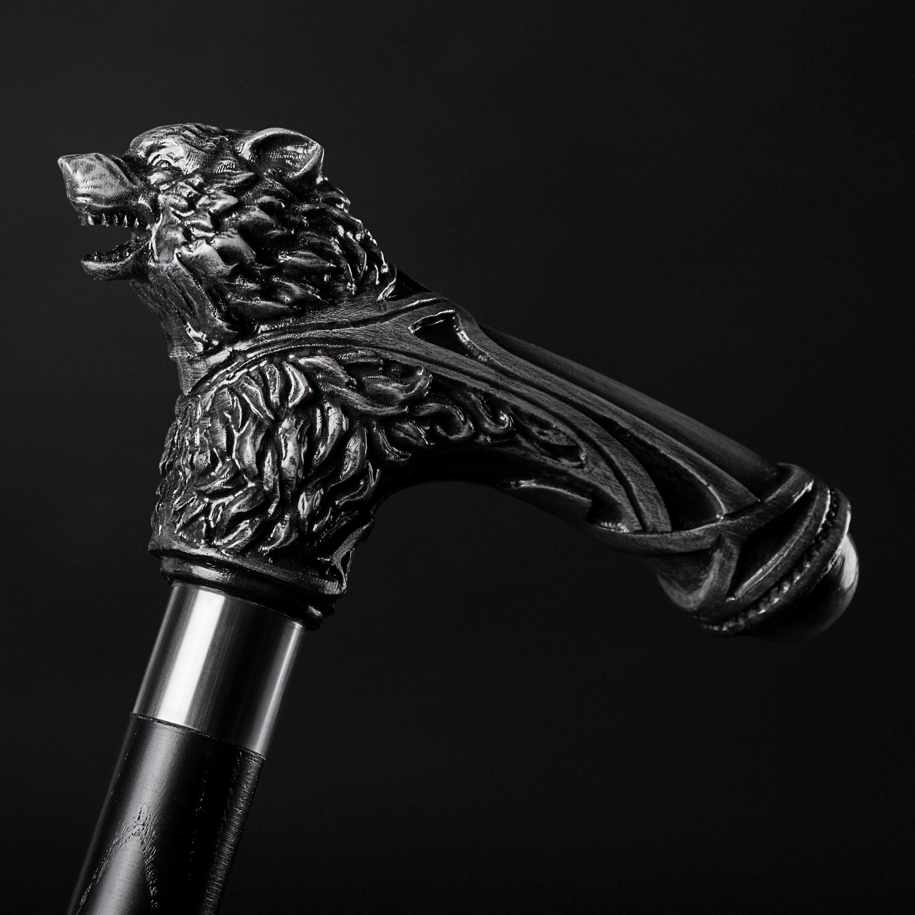 Wolfman cane - Wolf Head Cane - Canes and Walking Sticks for Men and ...