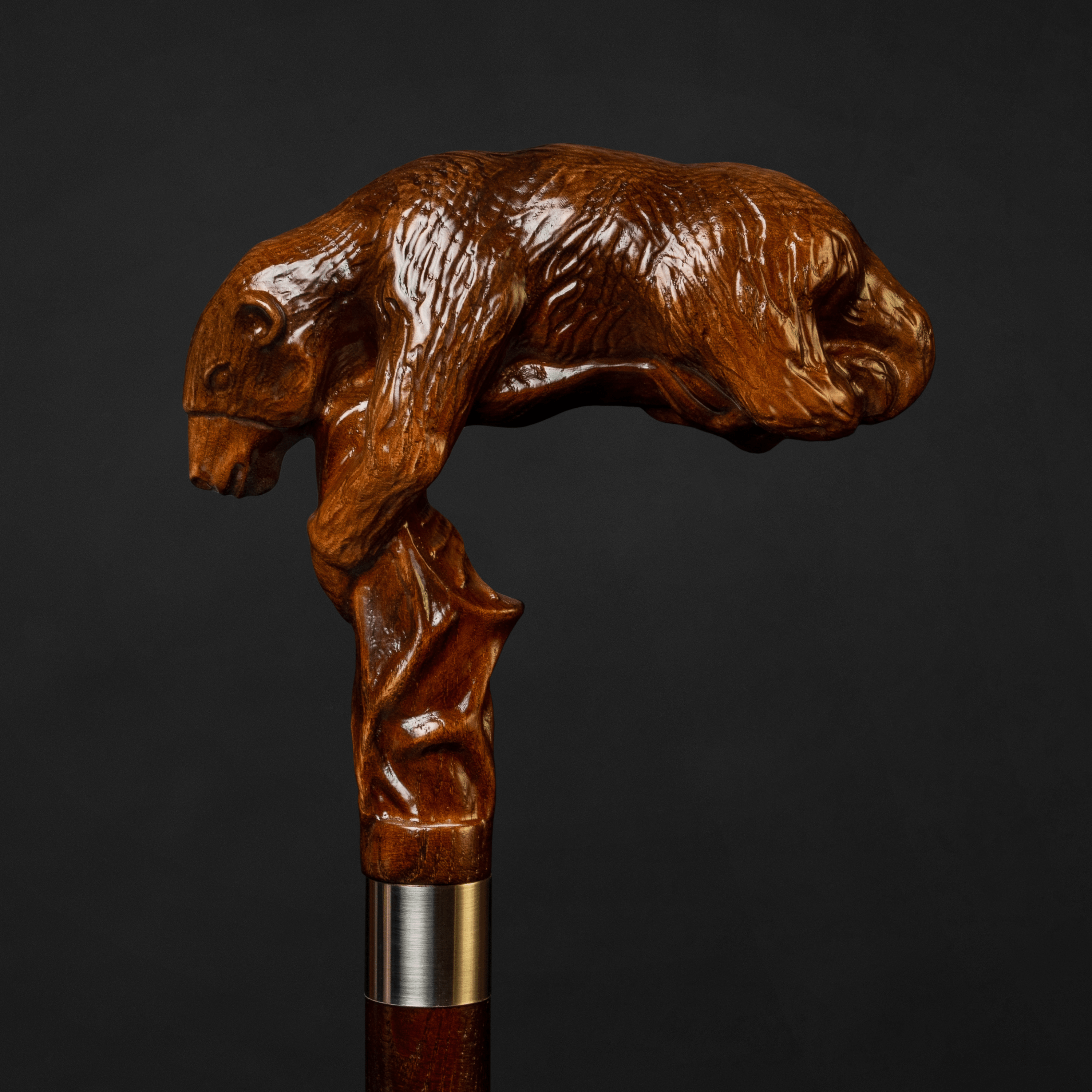 Ergonomic Handle Giant Sloth Walking Cane, Unusual Cane For Men