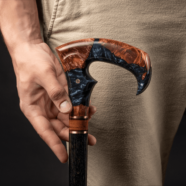 Luxury Walking Cane Indigo Lucite Canes Best Walking Canes | ART ...