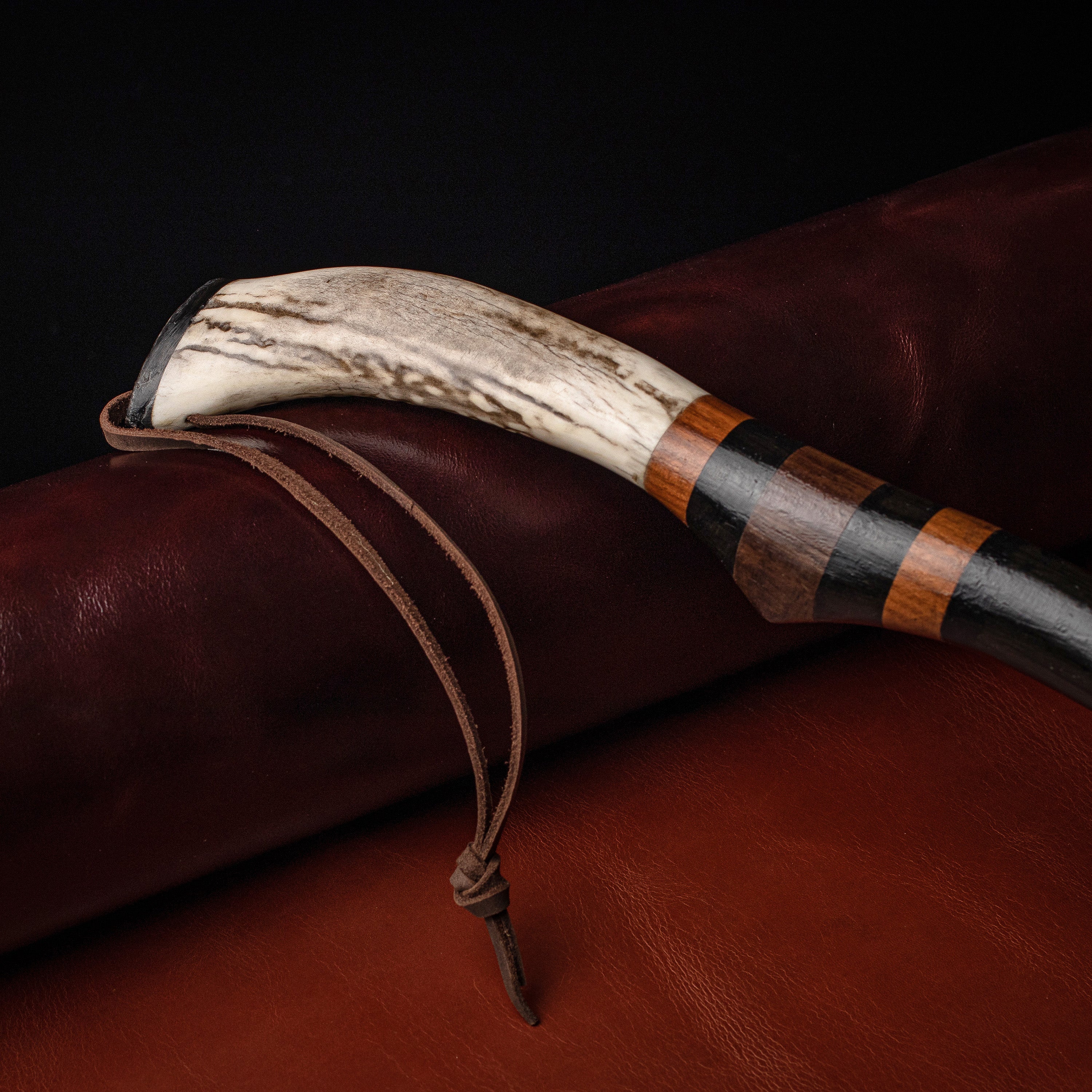Luxury Wooden Shoe Horn Long Handle, Personalised Vintage Shoe Horn