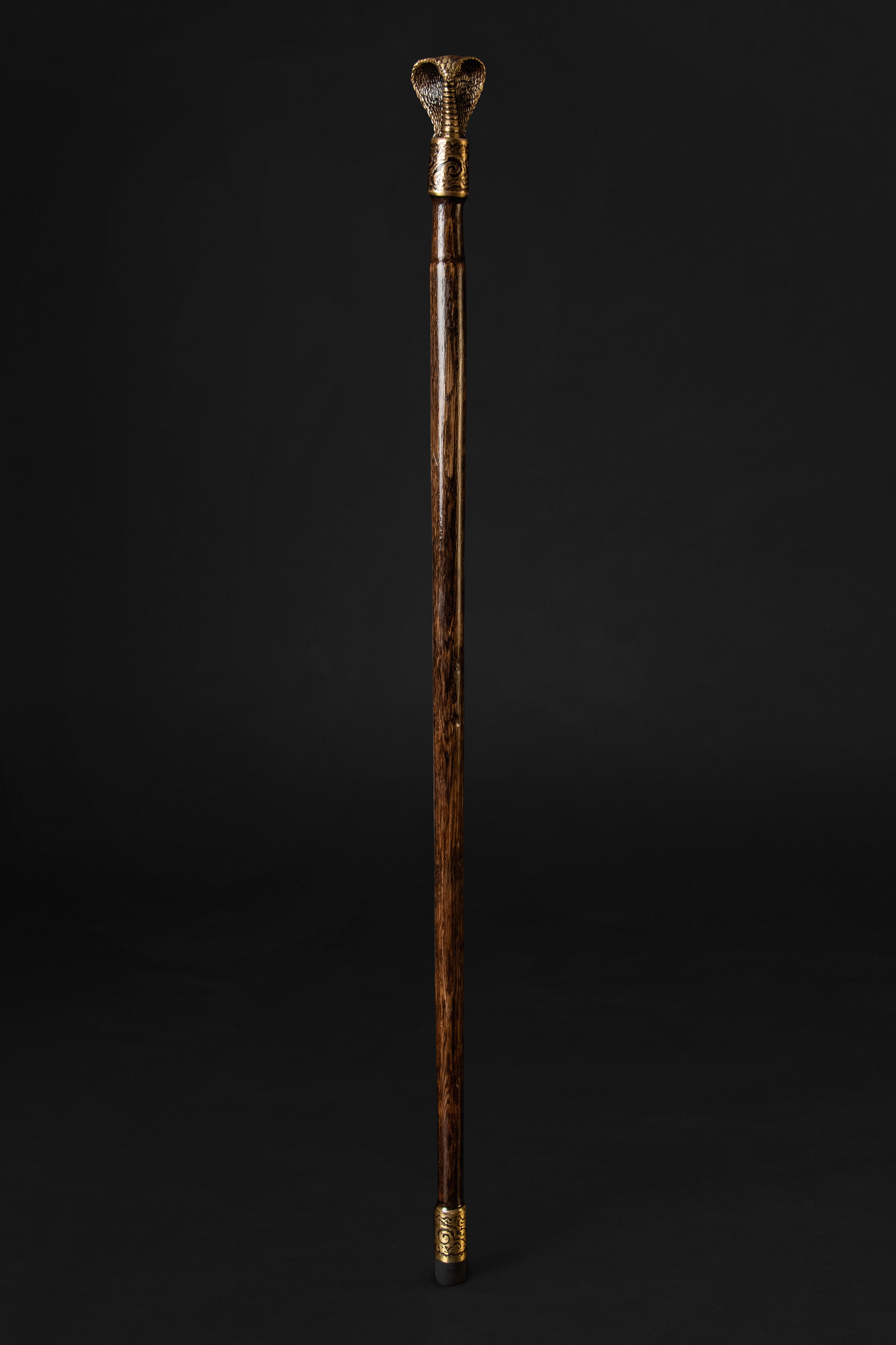 Fantastic Head Cobra Walking Stick, Brass Snake Walking Cane | ART ...