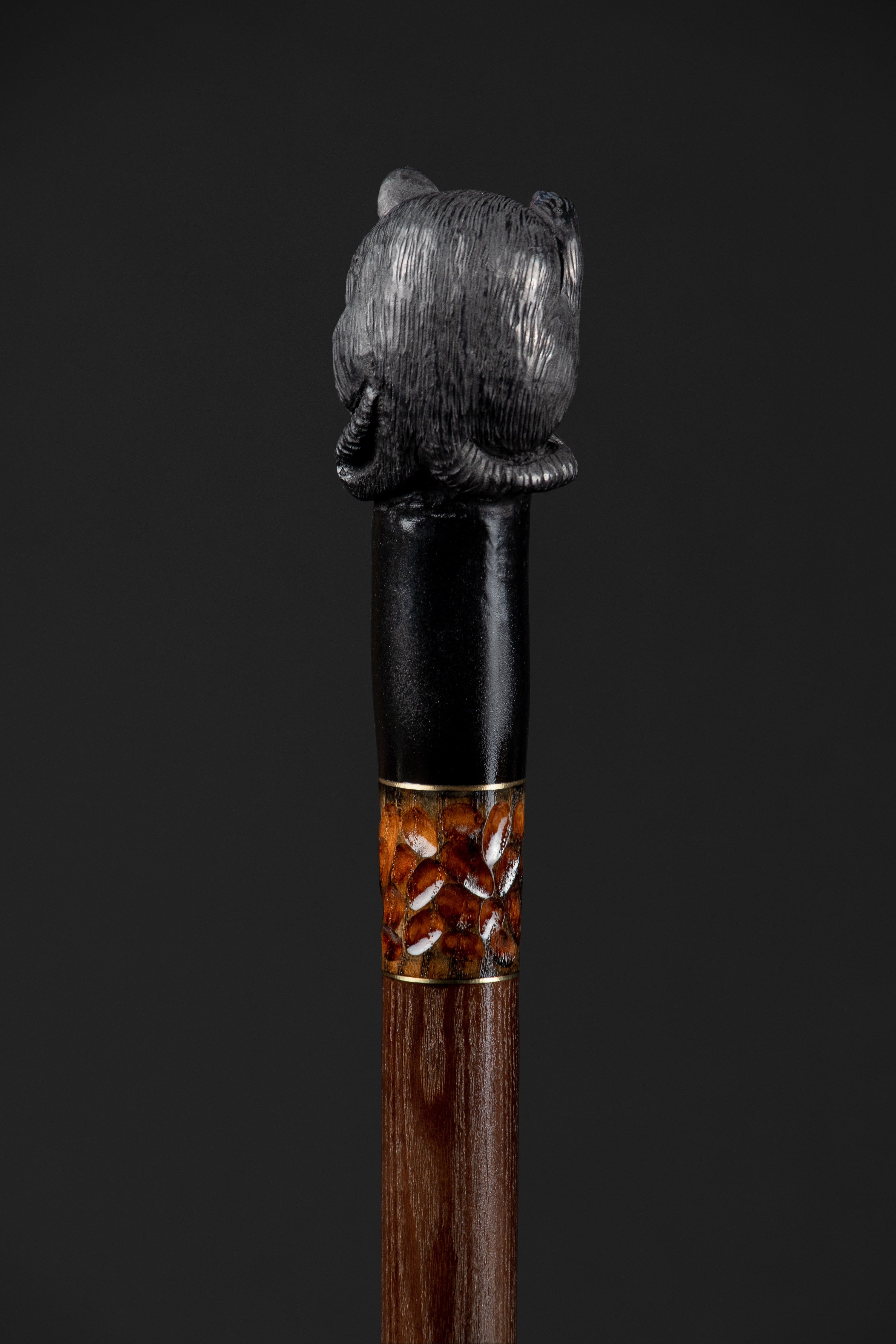 Antique Walking Cane Mouse, Unique Design Handle by Craftsman | ART ...