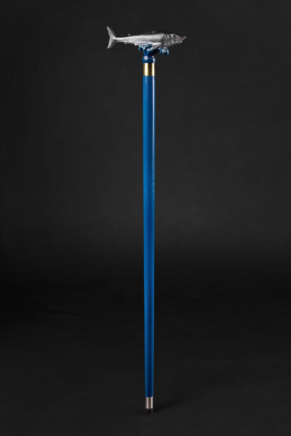Great White Shark Walking Cane Stick, Designer Cool Canes And Sticks ...