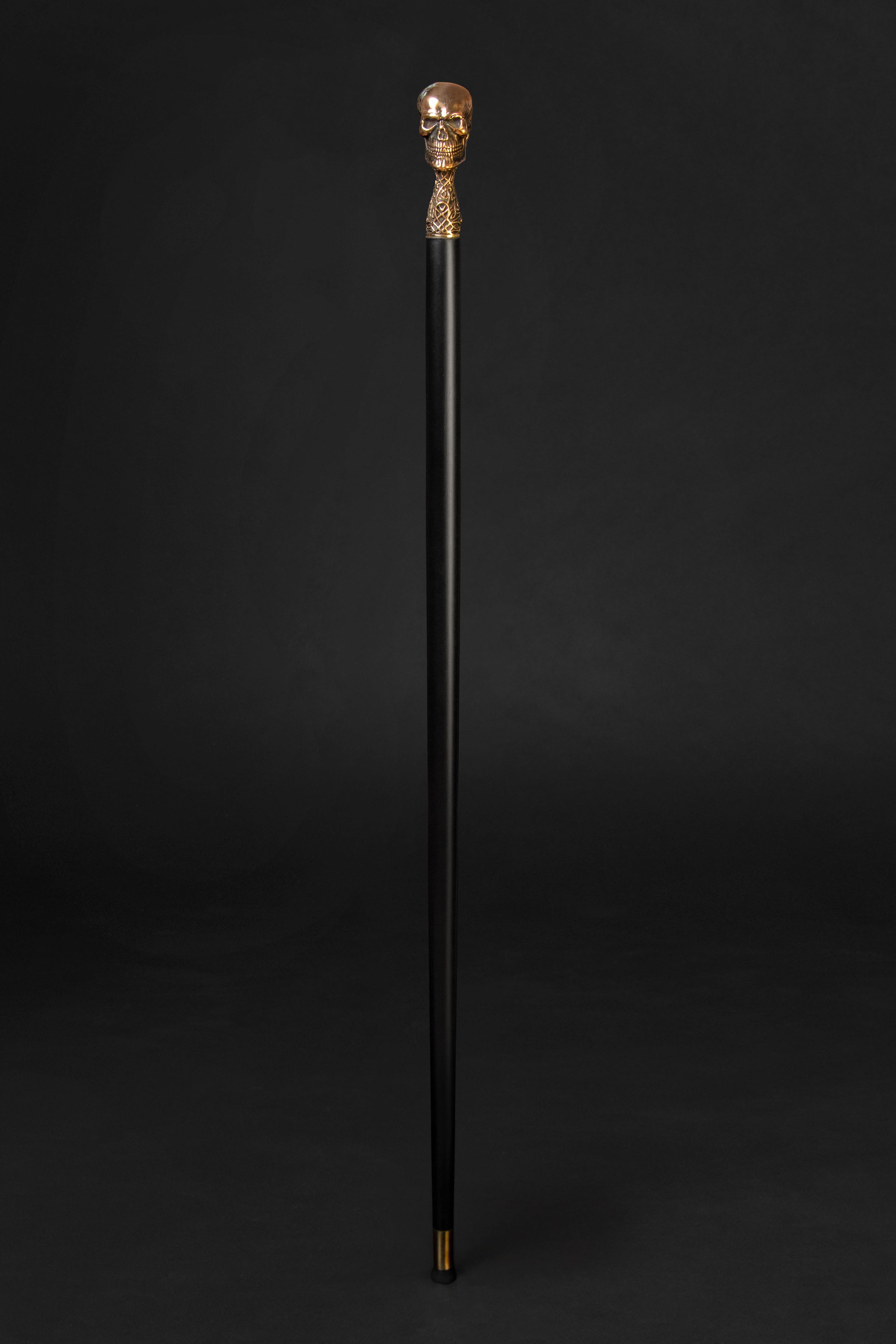 Sword Walking Cane Skull Hidden Blade Sword Stick, Damascus Steel Sword ...