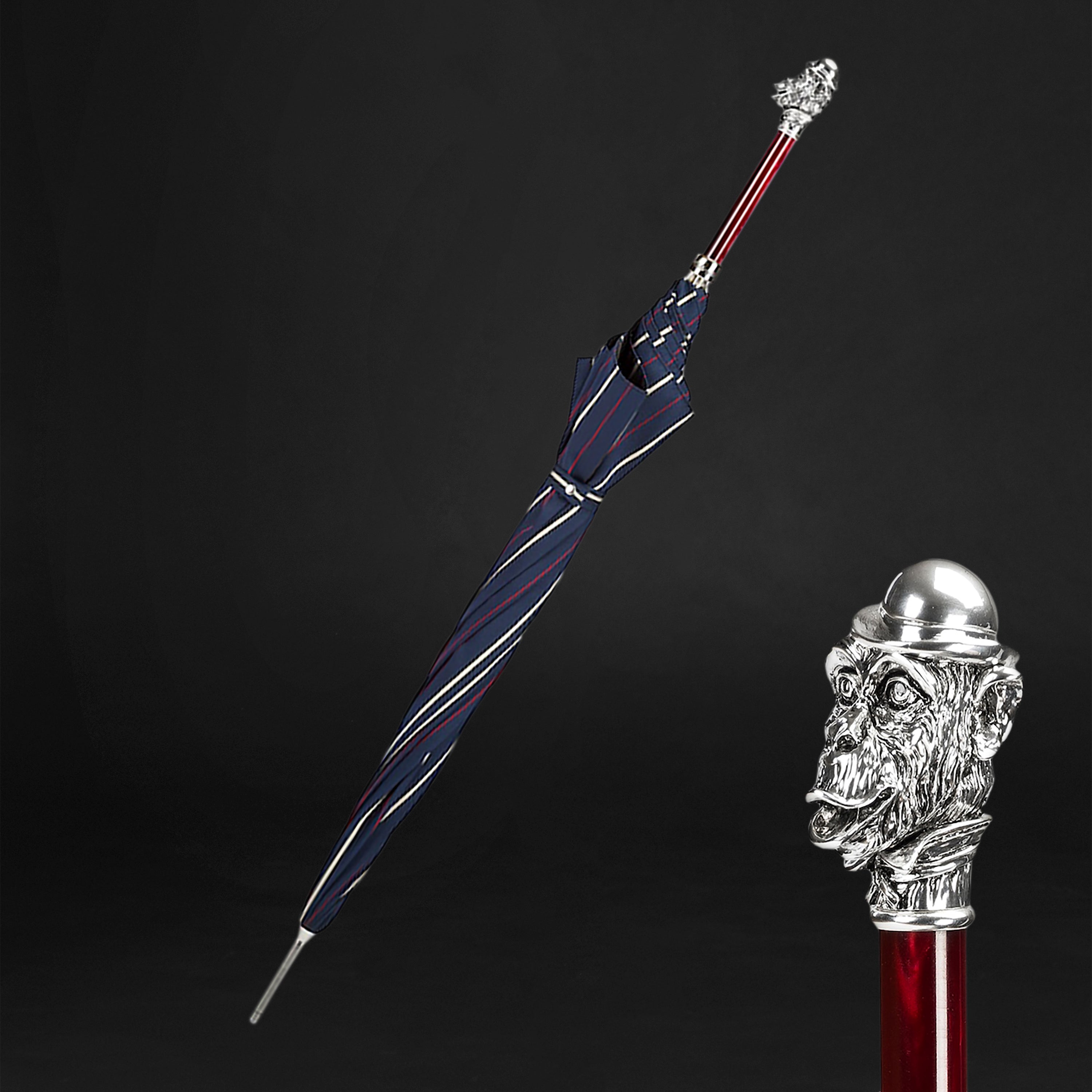 Monkey Funny Umbrella, Unique Umbrellas For Mens | ART WALKING STICKS